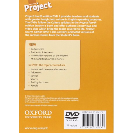 Project 4 Fourth Edition Class Audio CDs