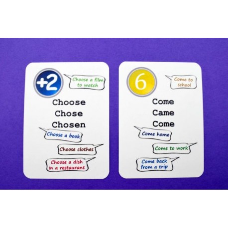 Creativo - Fun card English Irregular Verbs