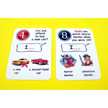 Fun Card English Modal Verbs
