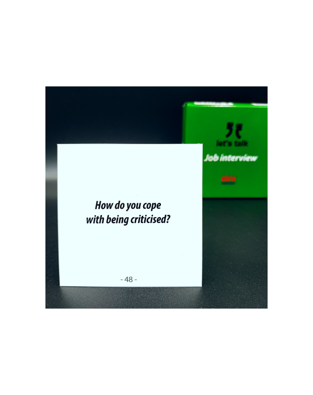 Conversation Cards - Let´s Talk mini - Job Interview