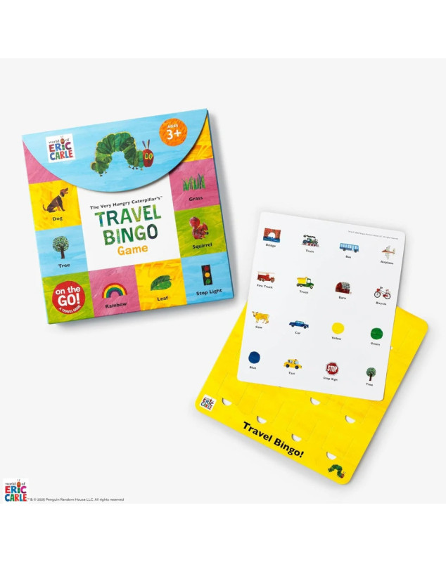 The Very Hungry Caterpillar's Travel Bingo Game